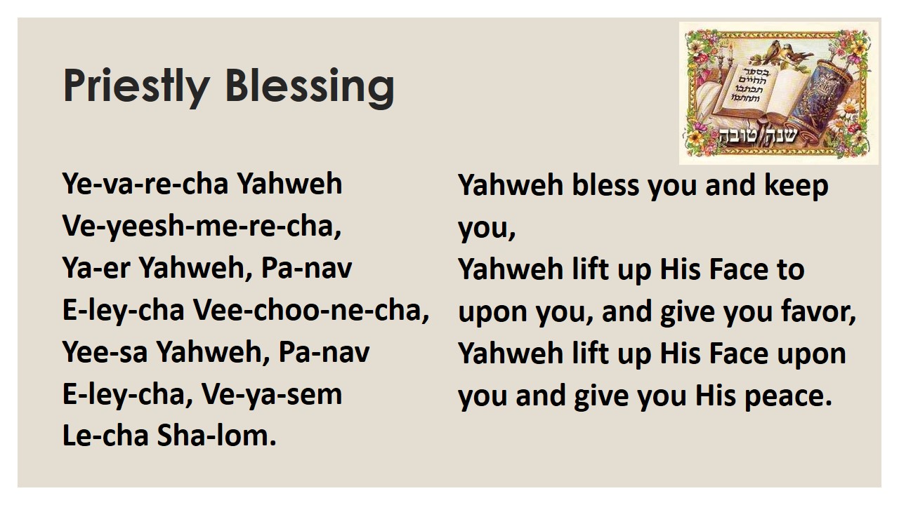 Sabbath Blessings – Melo HaGoyim Learning Center
